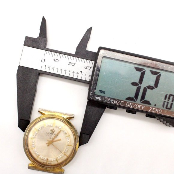 CIMEGA | Accessories | Vintage Cimega Watch Swiss Made Mens Gold Tone ...